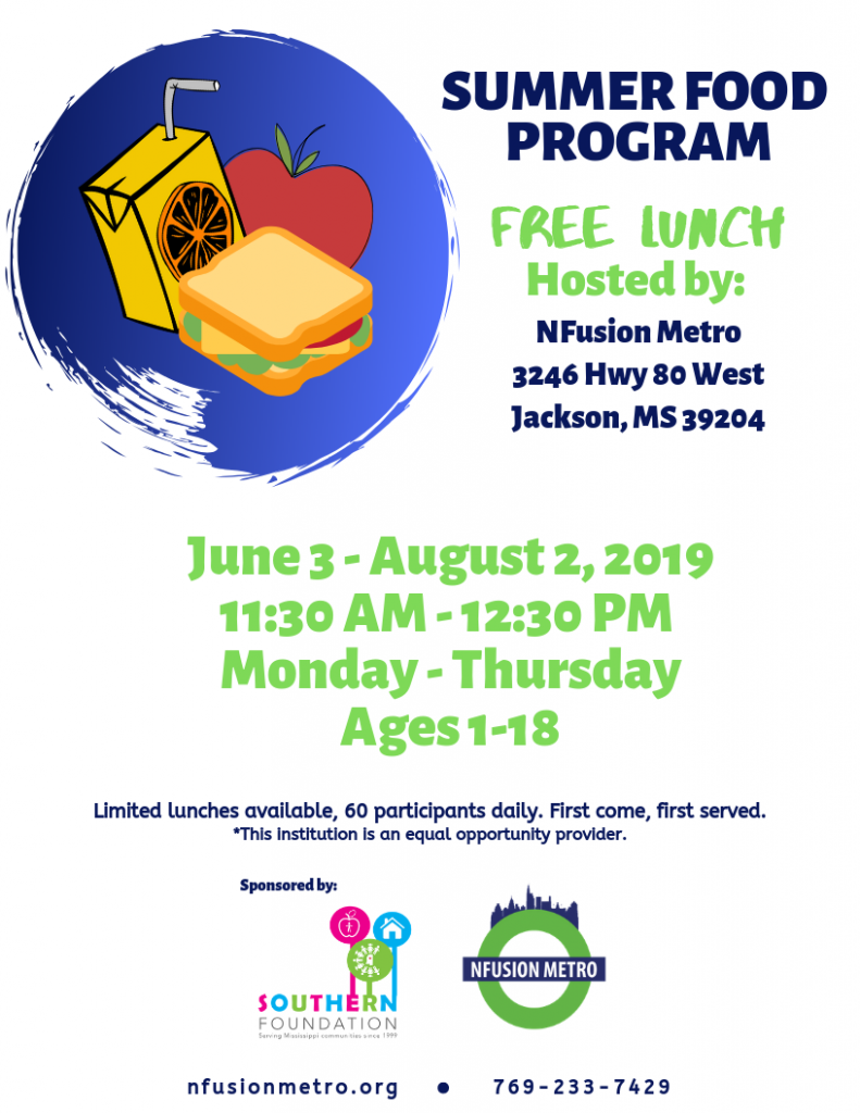 Summer Food Program - Hinds Behavioral Health Services - Region 9