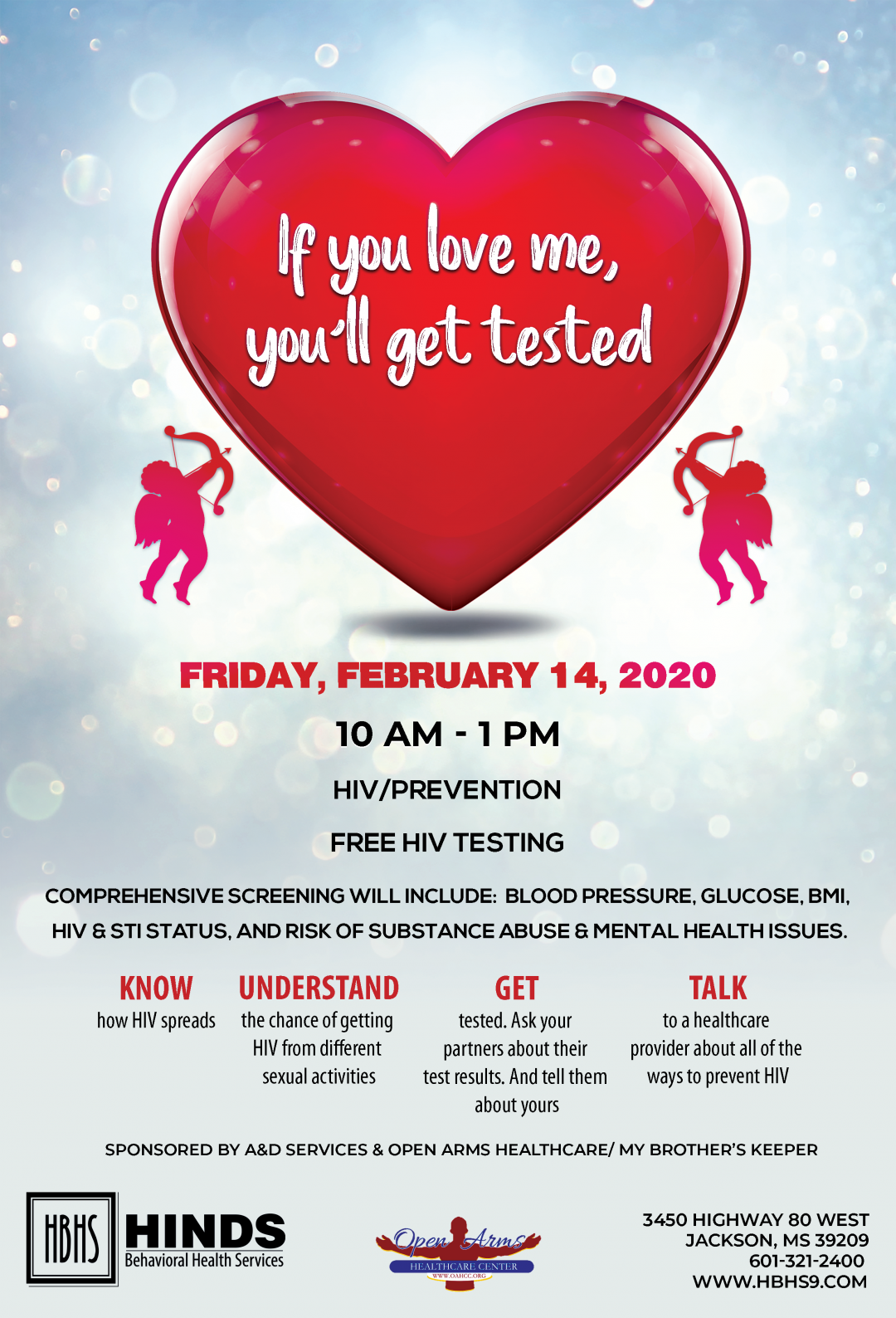 Free HIV Testing Event - Hinds Behavioral Health Services - Region 9
