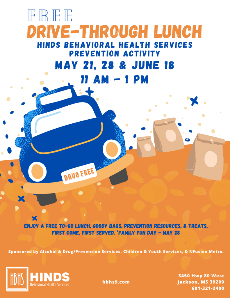 Drive-Through Lunch - Hinds Behavioral Health Services - Region 9